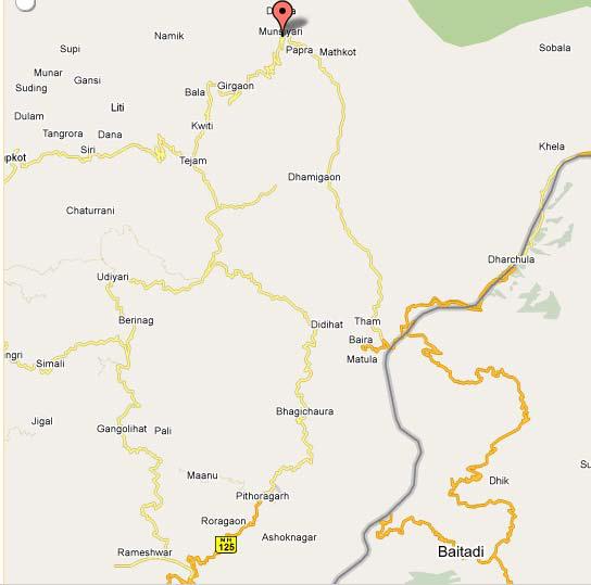 Article: MUNSIYARI, The popular GATE-way for NANDA DEVI [east] BASECAMP ...